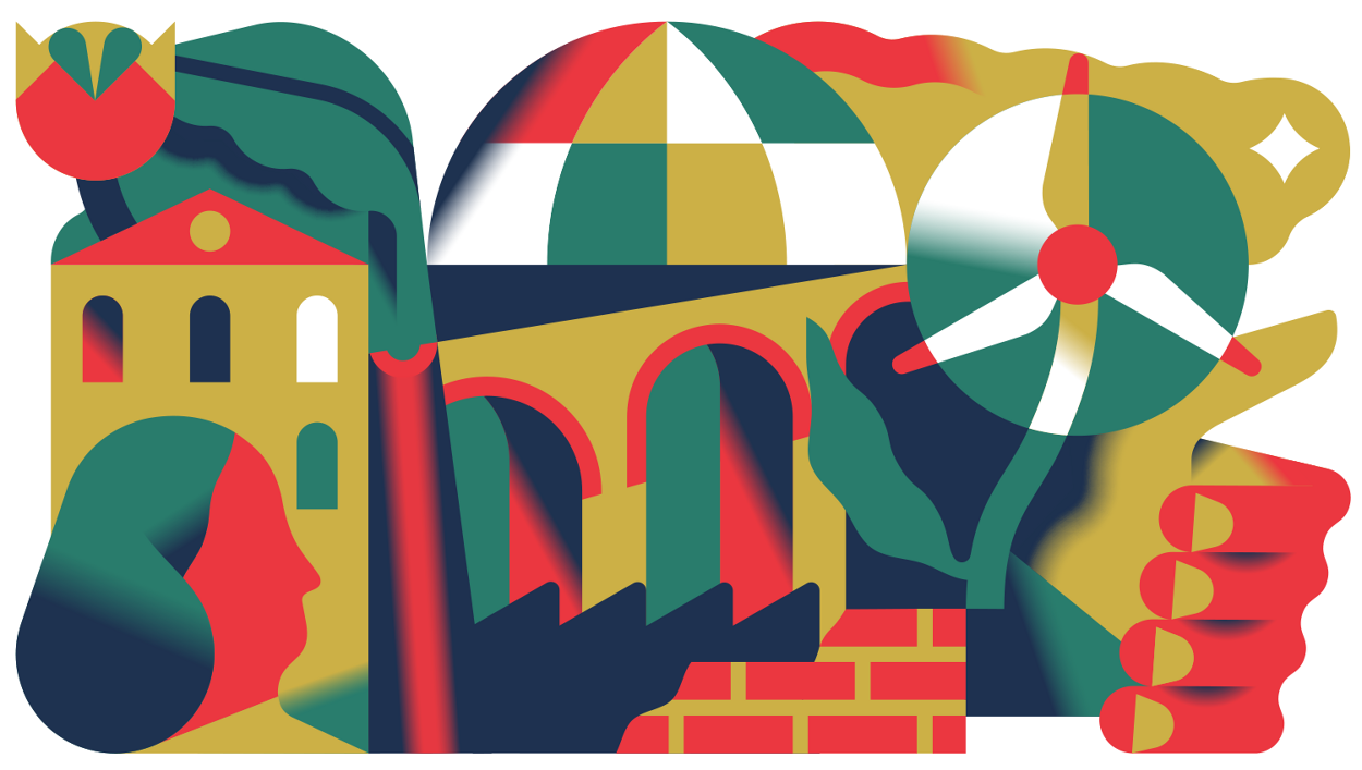 United Nations 2023 greeting card - Timo Meyer - Illustration