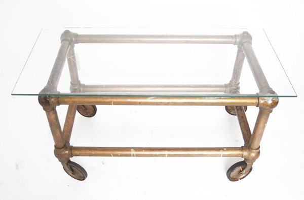 CASKET COFFEE TABLE - INDUSTRIAL ANTIQUES AND ODDITIES
