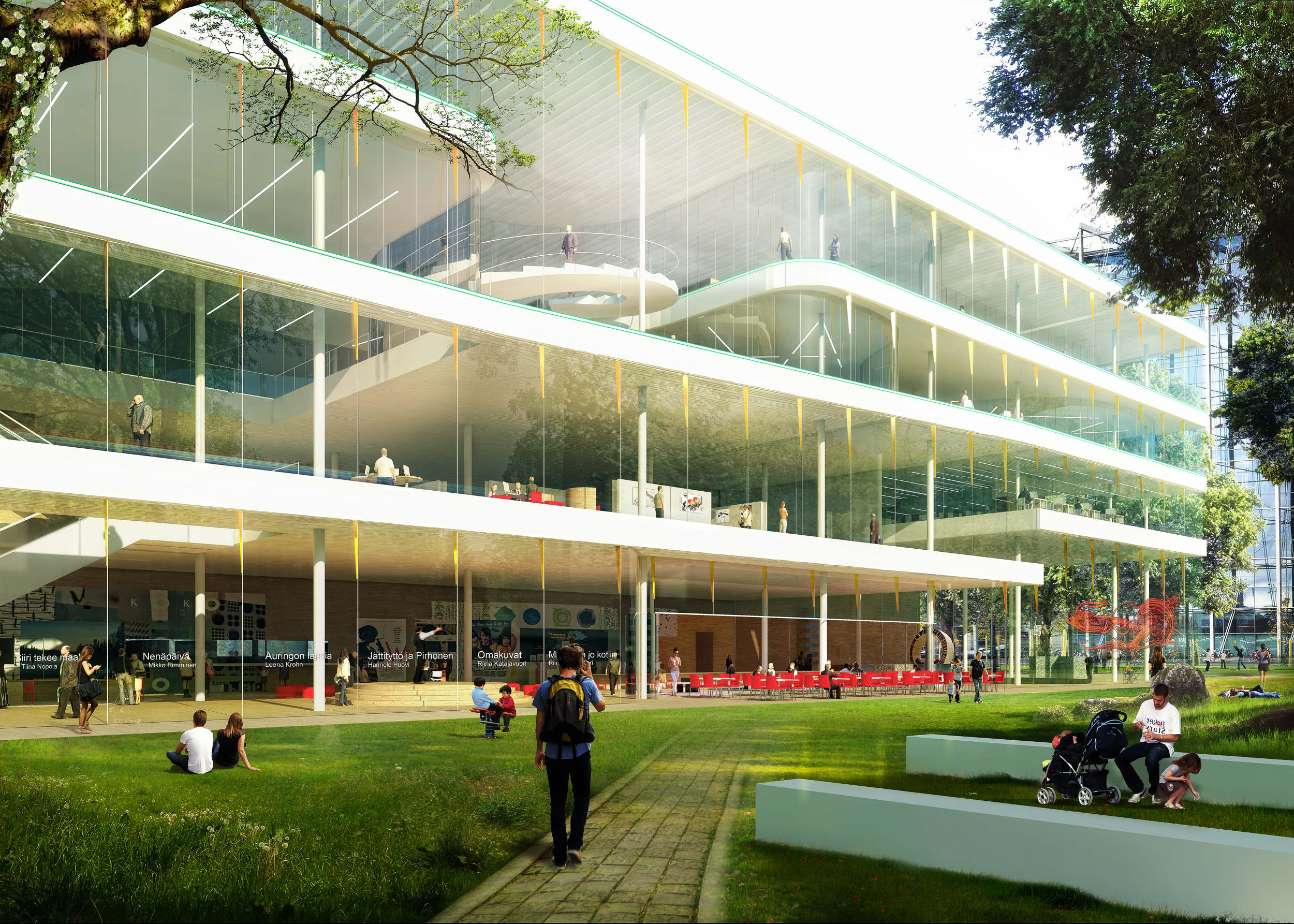 Helsinki Central Library - kubotabachmann