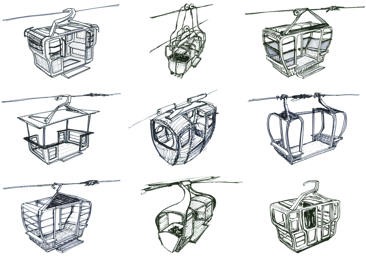 'PAN' - Cable Car - Kevin Timon Hill