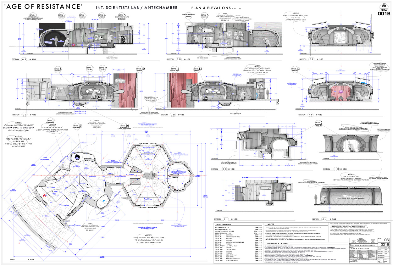 'THE DARK CRYSTAL' - Lab & Antechamber - Kevin Timon Hill