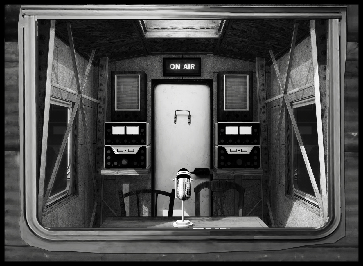 'THE FRENCH DISPATCH' - Transmission Booth - Kevin Timon Hill