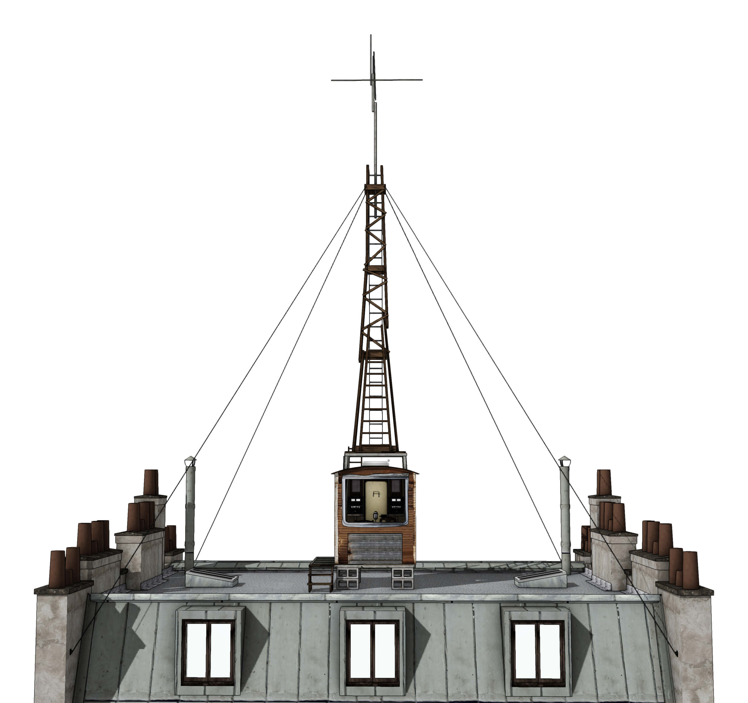 'THE FRENCH DISPATCH' - Transmission Booth - Kevin Timon Hill