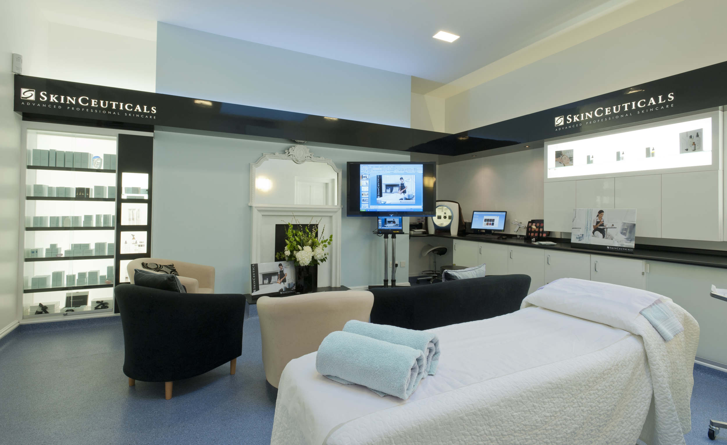 SkinCeuticals Flagship Interior - Kevin Timon Hill