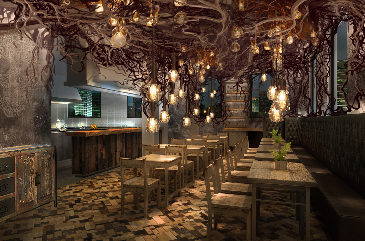 OJO ROJO Restaurant - Kevin Timon Hill