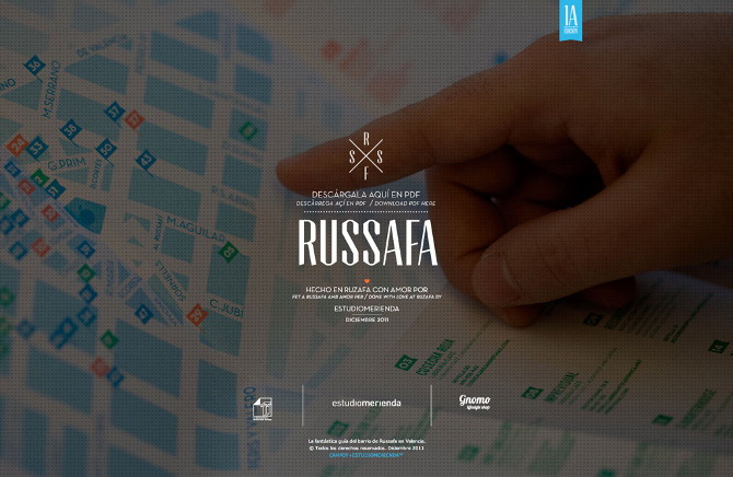 La Fantástica Guía de Russafa - merienda | estudio creativo