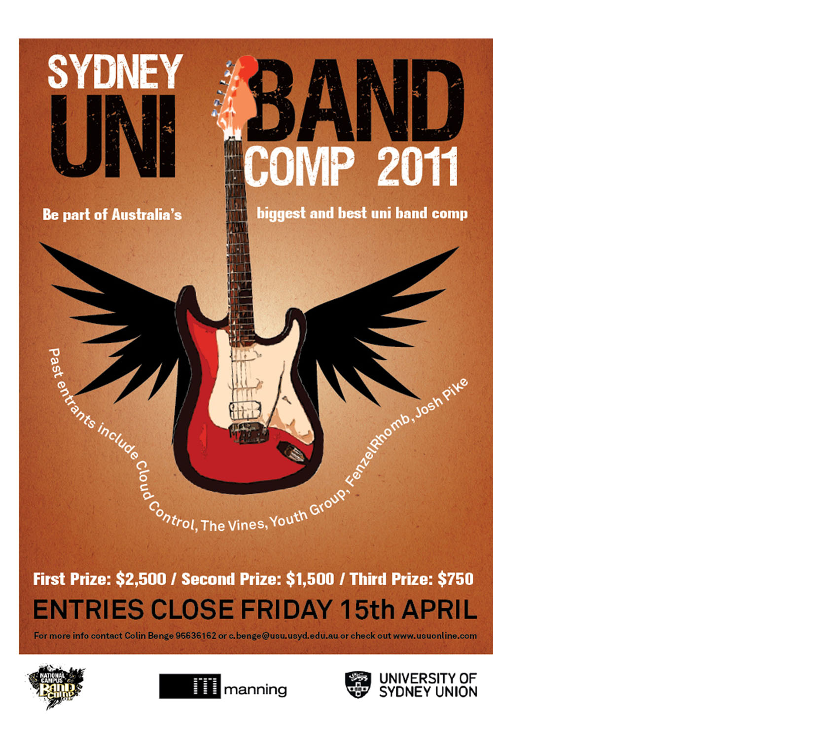 Sydney Uni Event Posters - Lisa McKenzie - Portfolio