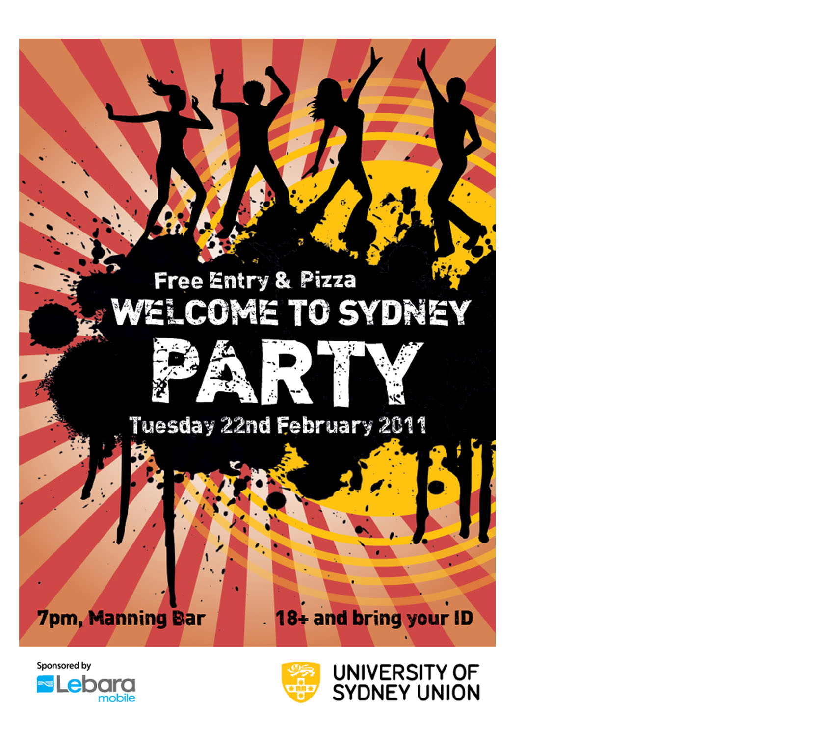 Sydney Uni Event Posters - Lisa McKenzie - Portfolio
