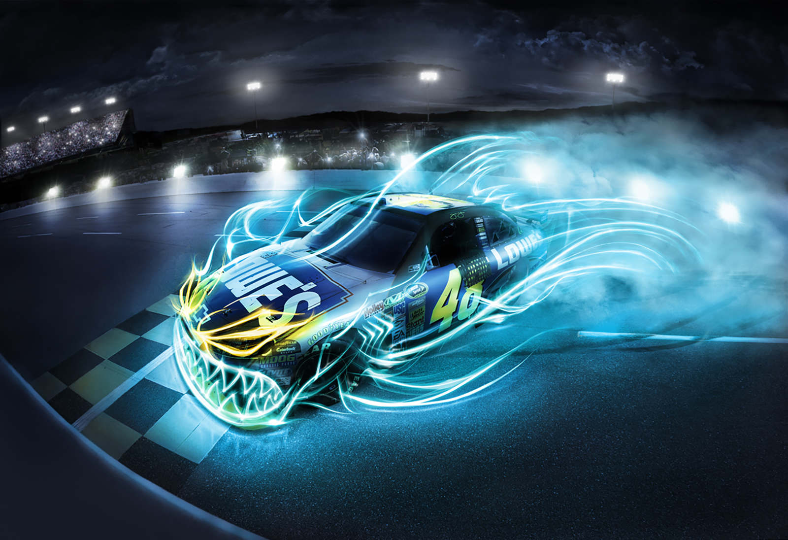 Nascar Monsters Wallpapers Photos: Monster Energy NASCAR Cup Series