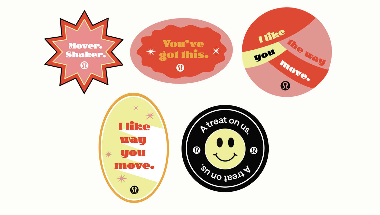 lululemon | Store Stickers - Salina Gatto