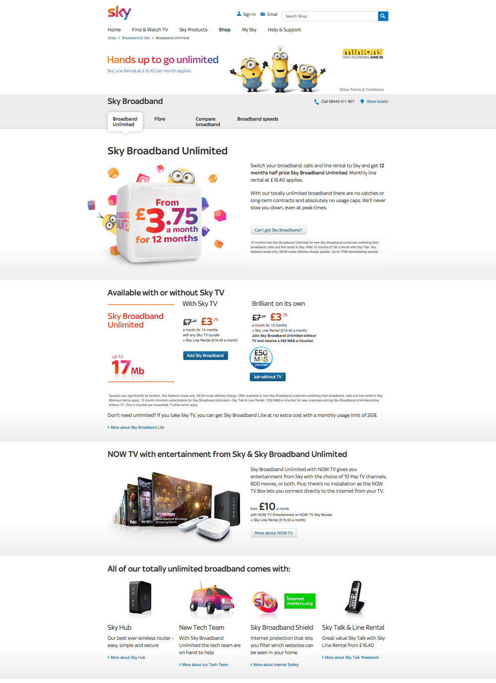 Sky UK | Design & UX - Salina Gatto