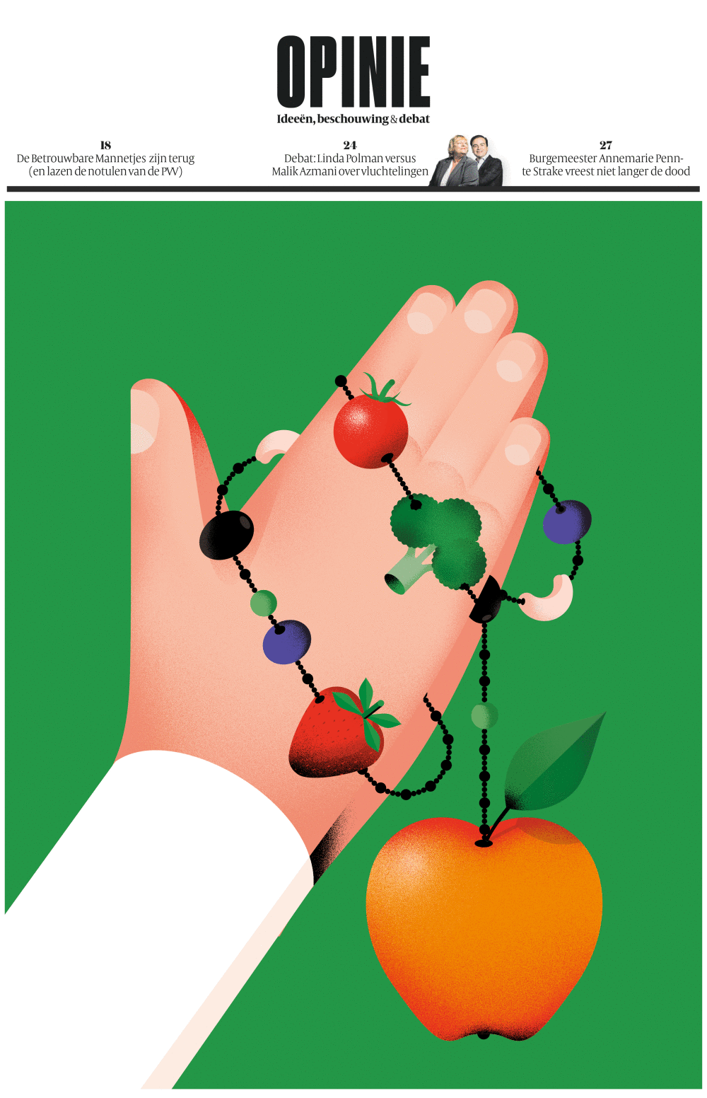 de Volkskrant - Nathalie Lees | Illustration