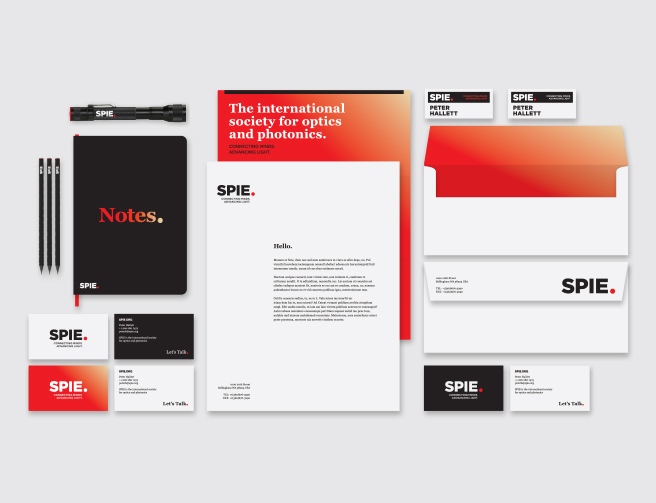 SPIE logo system - Design Work