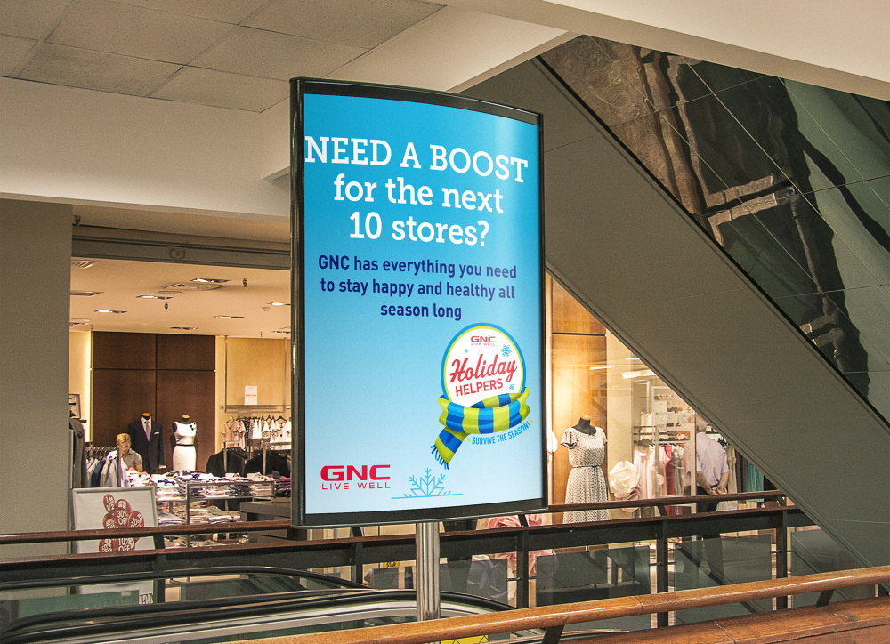 GNC Holiday Campaign - Erin Jarvis Flagg