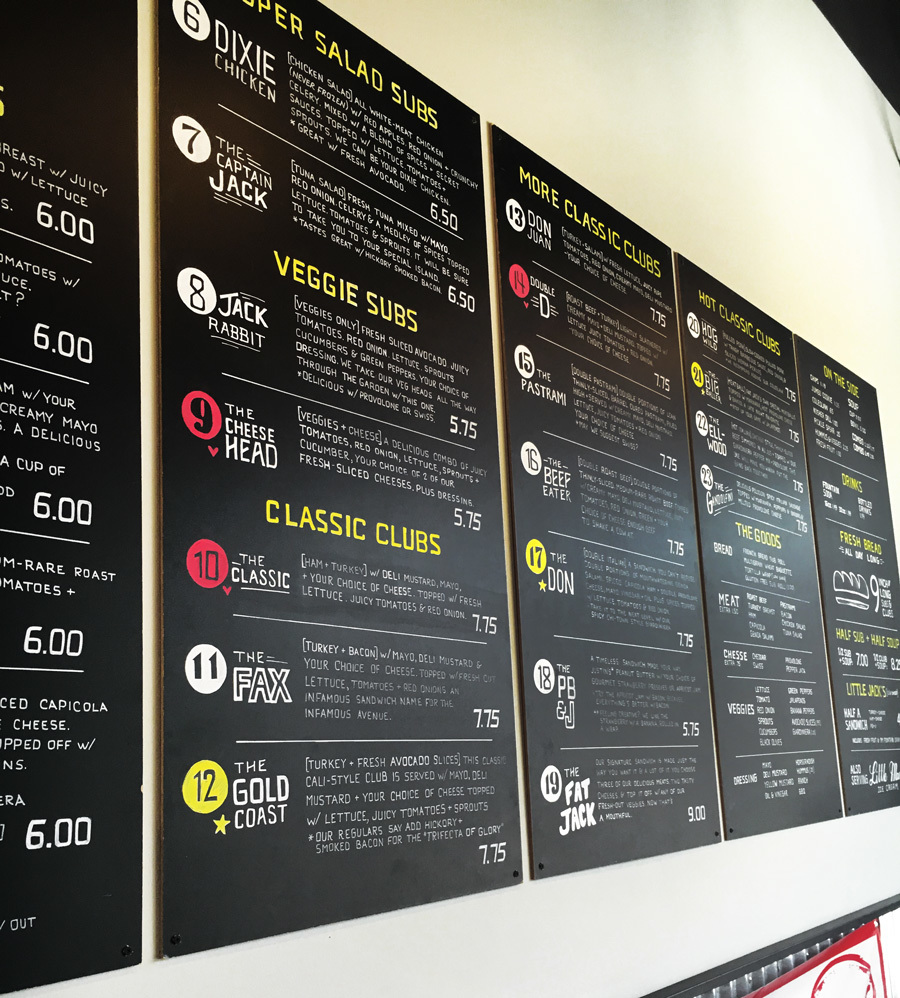 Fat Jack's Super Subs - LauraSchwammanDesign