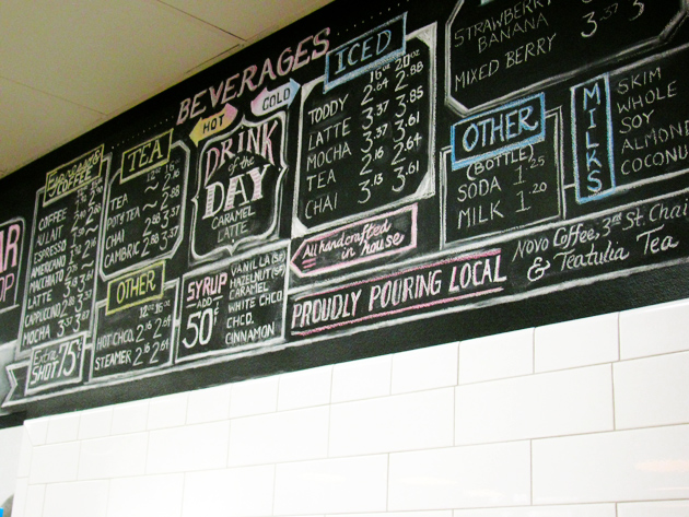 Sugar Bakeshop Chalk Art - LauraSchwammanDesign