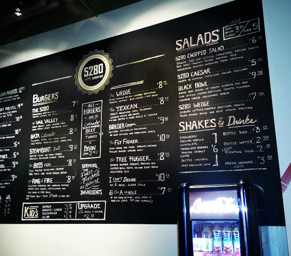 5280 Burger Bar - LauraSchwammanDesign