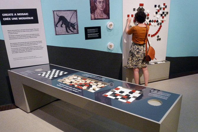 Pompeii Interactive Stations - Nuria Montblanch
