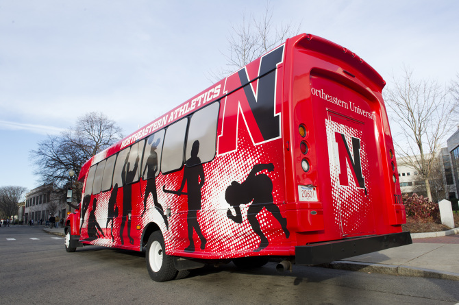 Athletic Bus Wrap - Anthony Martinelli