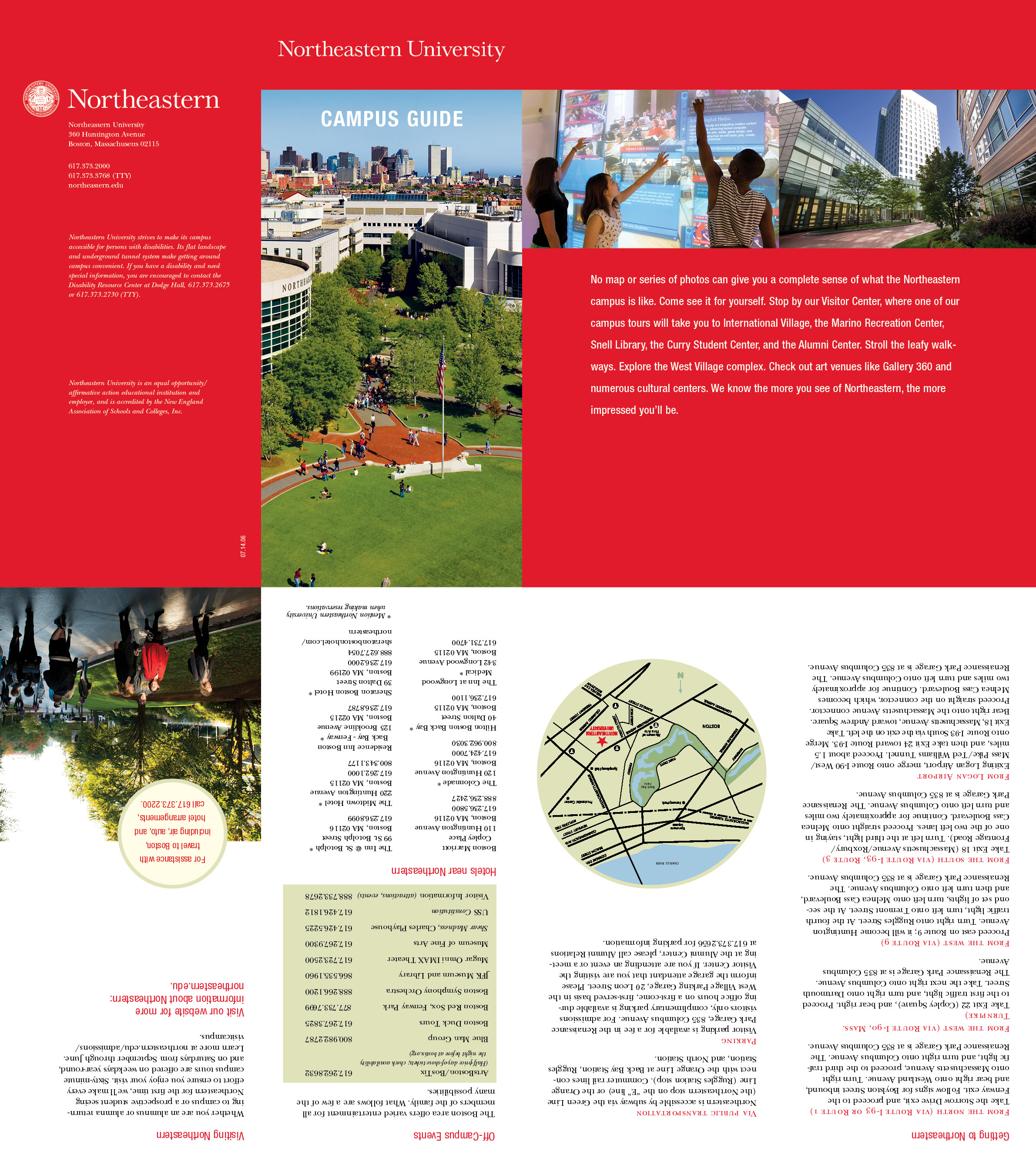 Northeastern Campus Map - Anthony Martinelli