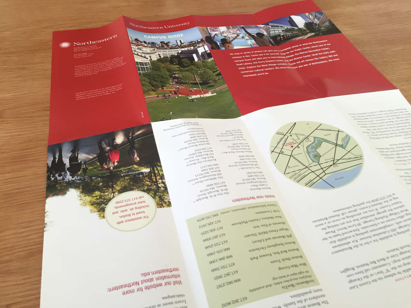 Northeastern Campus Map - Anthony Martinelli