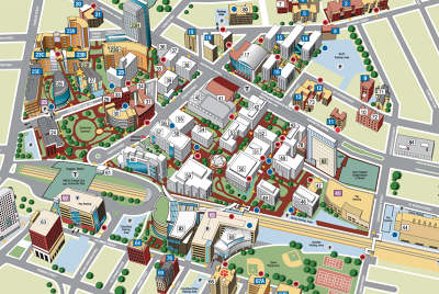 Northeastern Campus Map - Anthony Martinelli