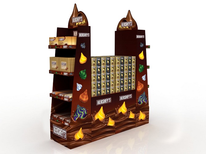 Display Hershey's - Maxprodesign