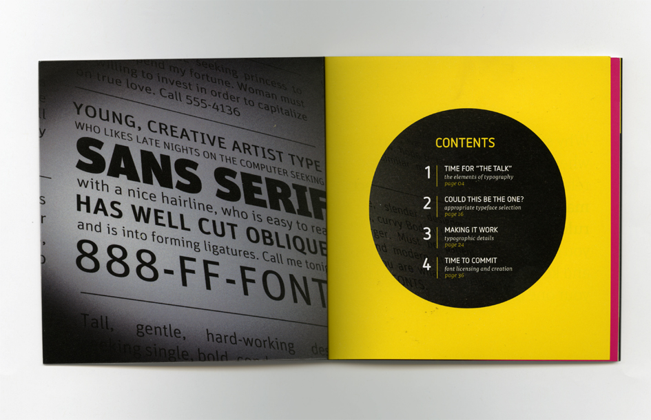 Meet Your Type:FontShop Field Guide - Manasseh Langtimm