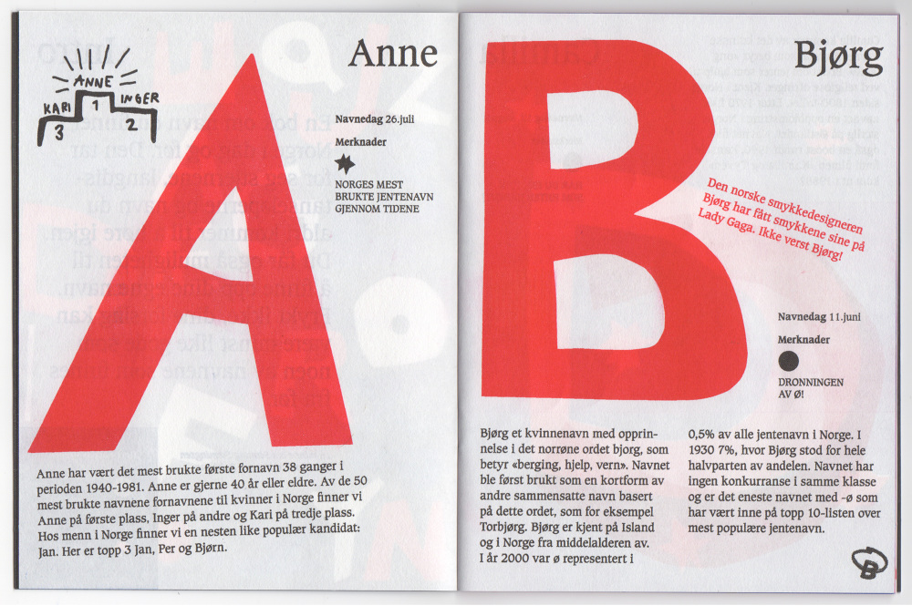 Navn i Norge fra A til Å - BIRGITTE EKREM