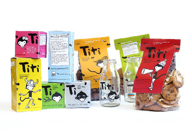 TiTi - Tea For Kids - Maayan Levin Graphic Design