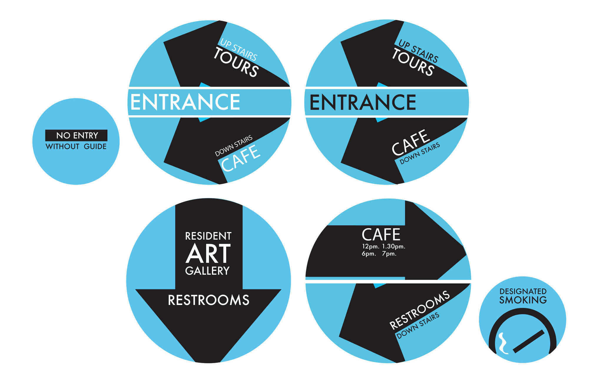Arcosanti Signage - Design Work of Joan Lundell