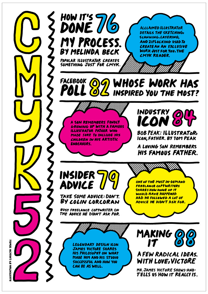 CMYK Magazine #52 - Carolyn Sewell