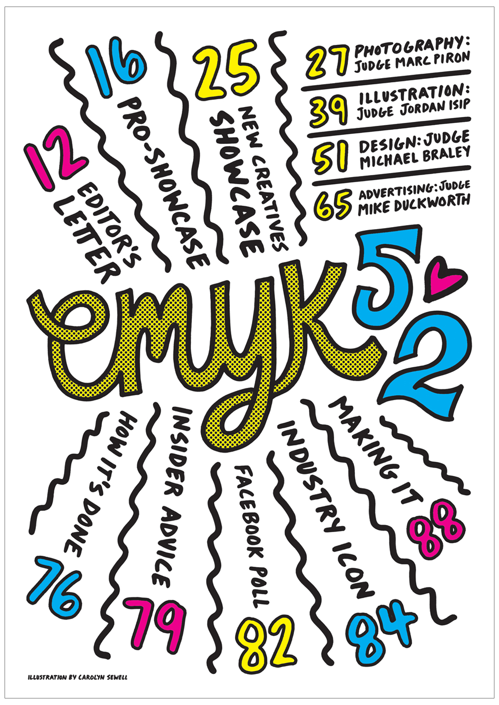 CMYK Magazine #52 - Carolyn Sewell