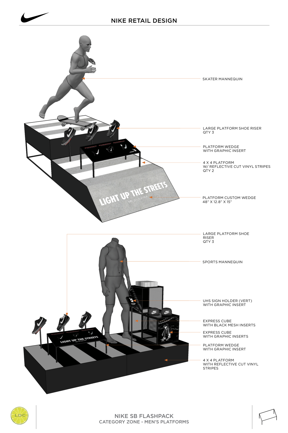 Nike Retail Stores - Lime Design