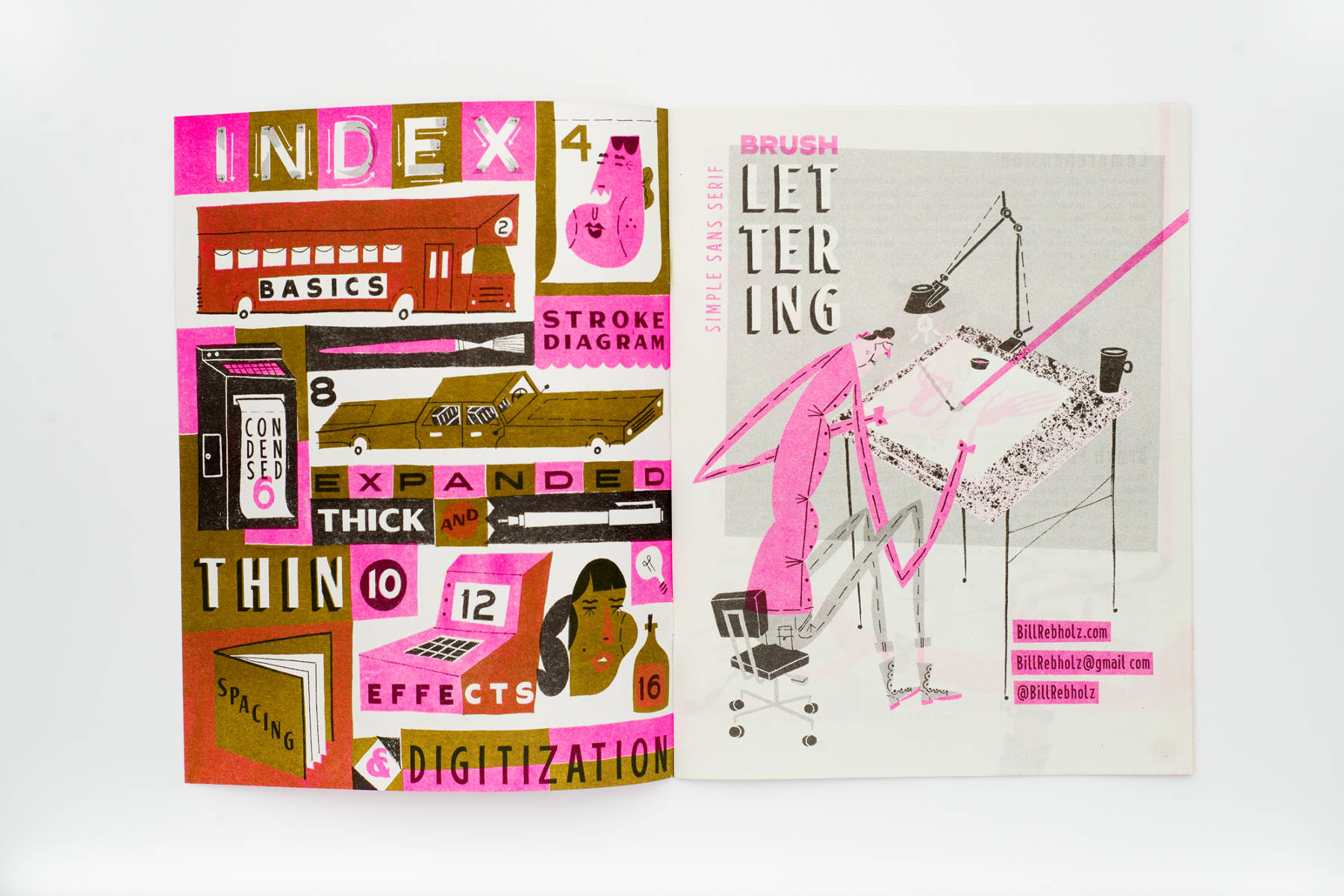 Lettering Booklet - Bill Rebholz