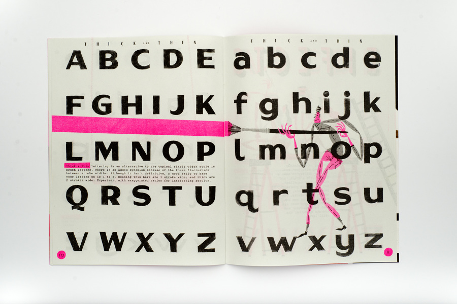 Lettering Booklet - Bill Rebholz