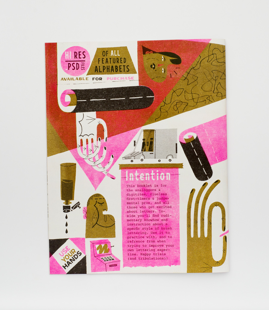 Lettering Booklet - Bill Rebholz