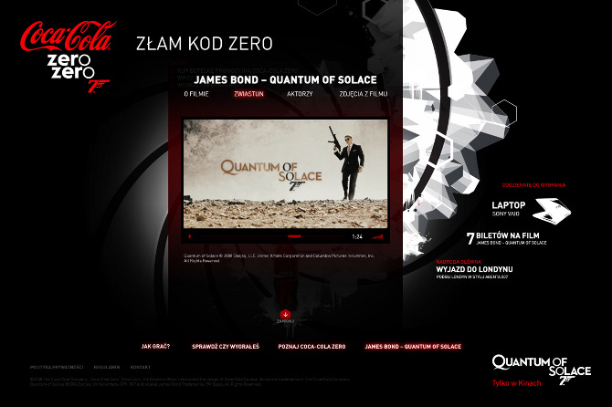 Coke ZERO 007 - mroken | Marcin Rzepka