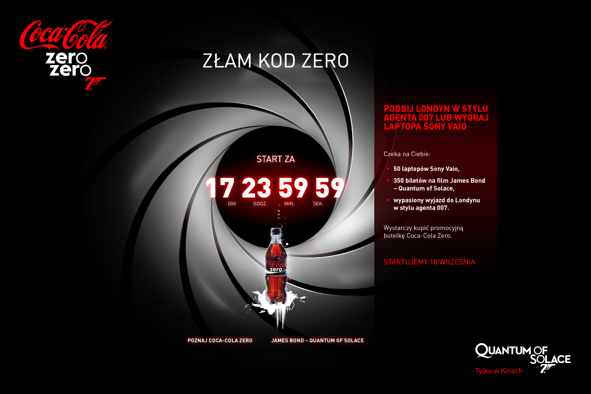 Coke ZERO 007 - mroken | Marcin Rzepka