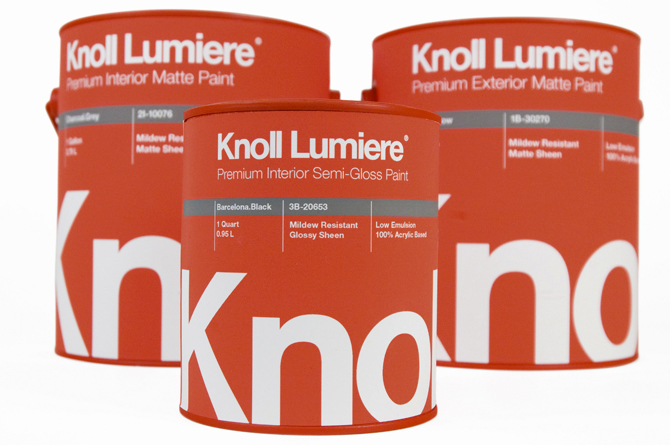 Knoll Paint - dottir | Graphic Design Portfolio of Kristin Agnarsdottir