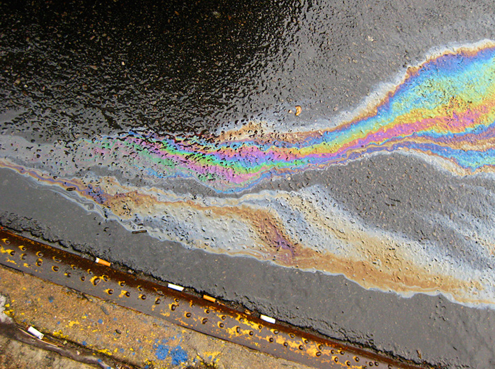 Oil and Water Don't Mix - shaun acton works