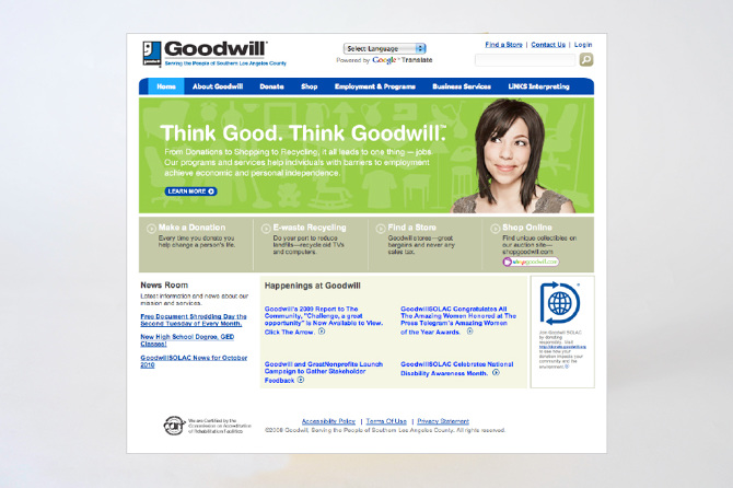 Goodwill SOLAC - David Matea Design