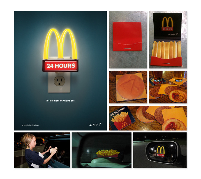 McDonald's - 24 Hour Mixed Media Campaign - Matt Dorsett's Portfolio