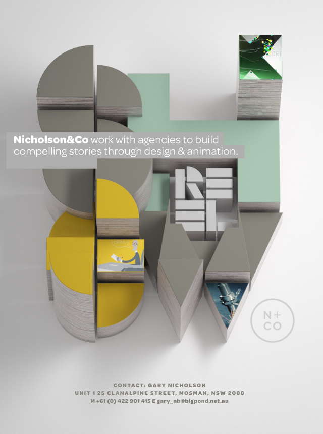 Contact: Gary Nicholson / Nicholson&Co - www.nicholsonandco.com.au
