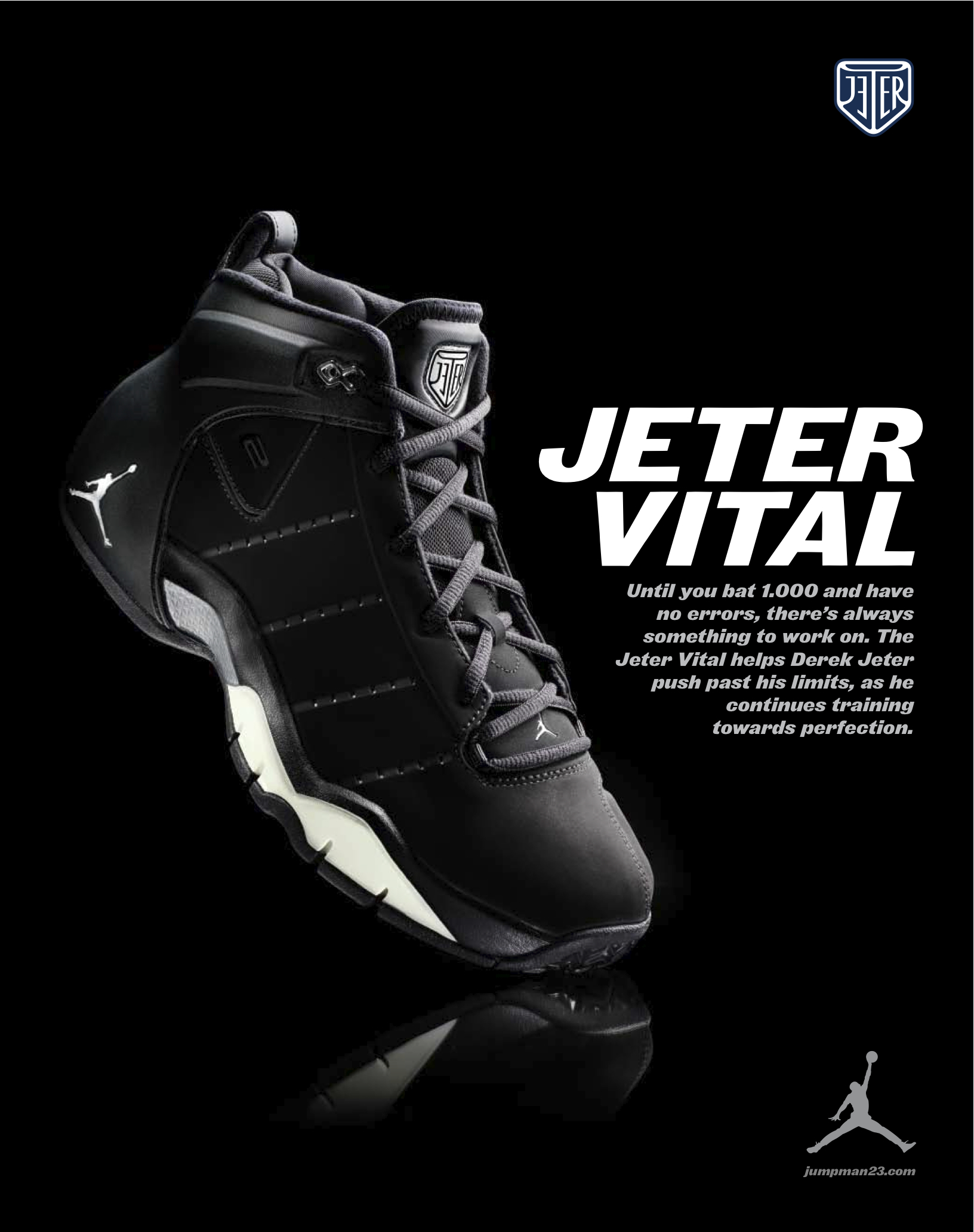 nike jordan – jeter - eric steele. creative director. writer.