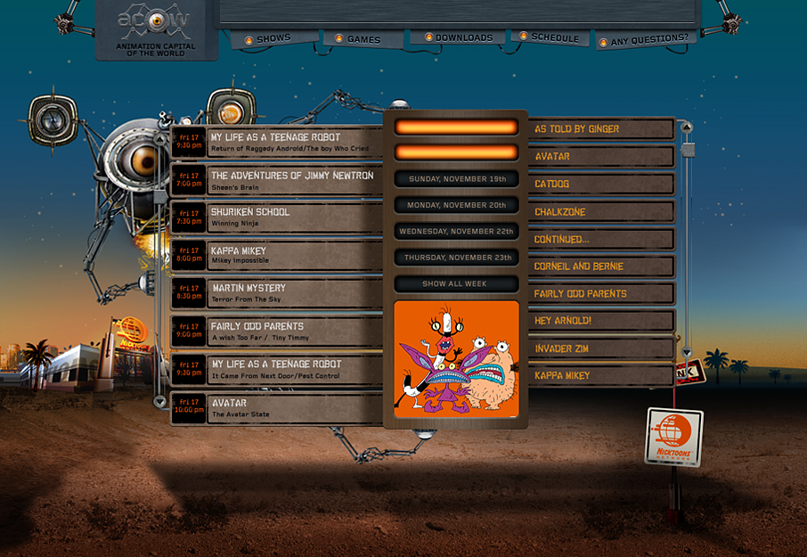 Nickelodeon ACOW - www.maissito.com