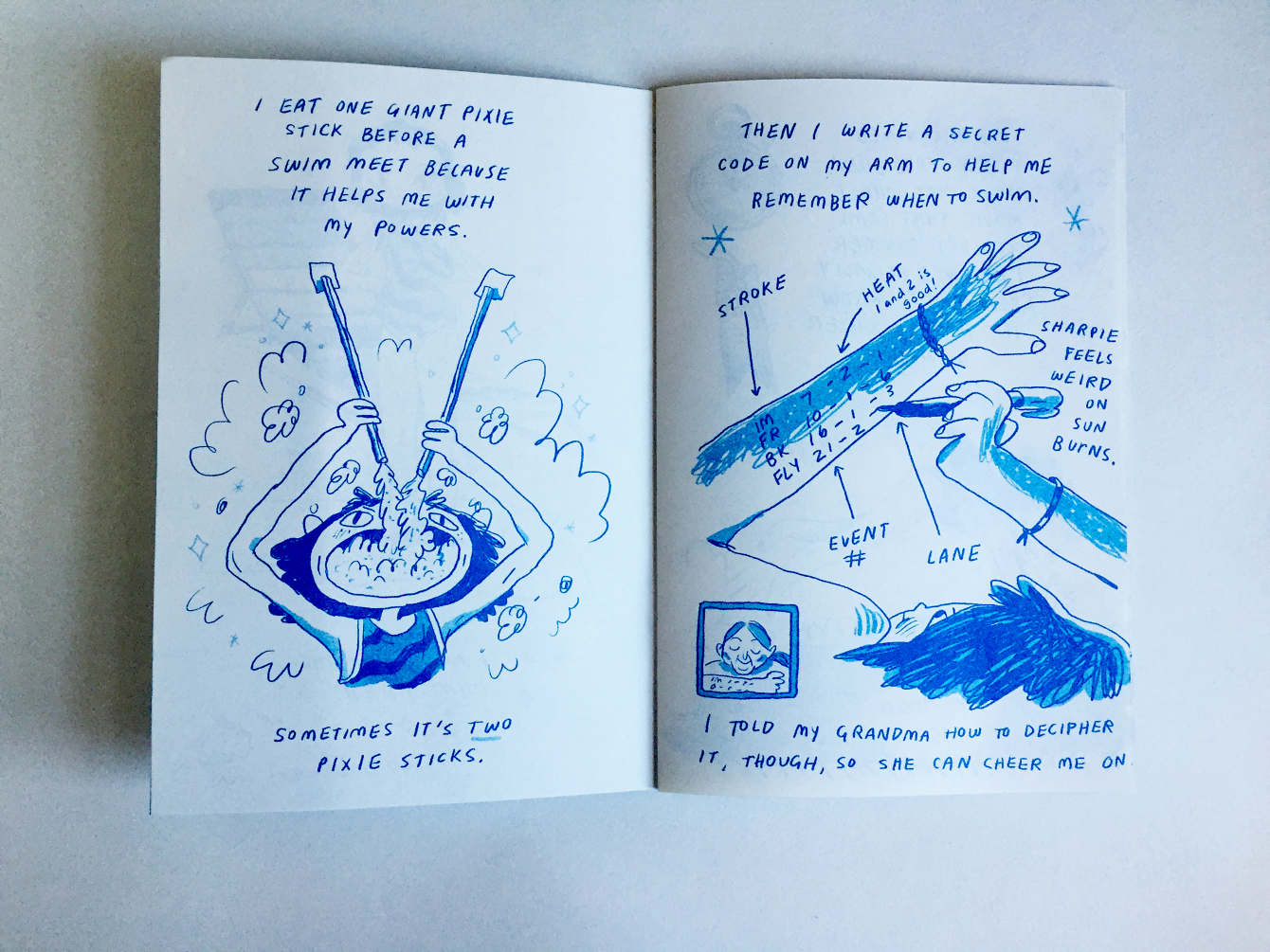 Swim Team Superstar / Comic - Natalie Andrewson