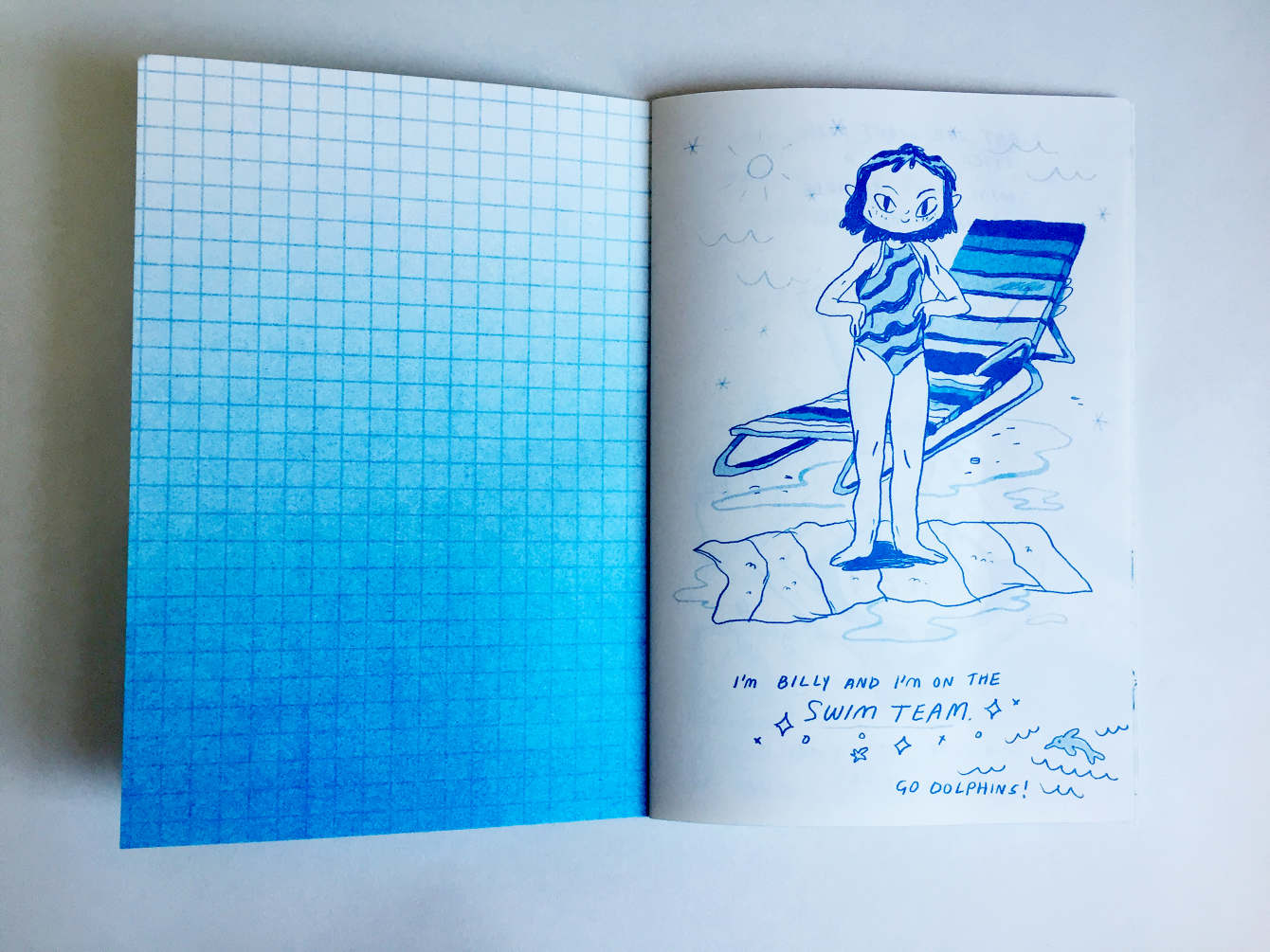 Swim Team Superstar / Comic - Natalie Andrewson