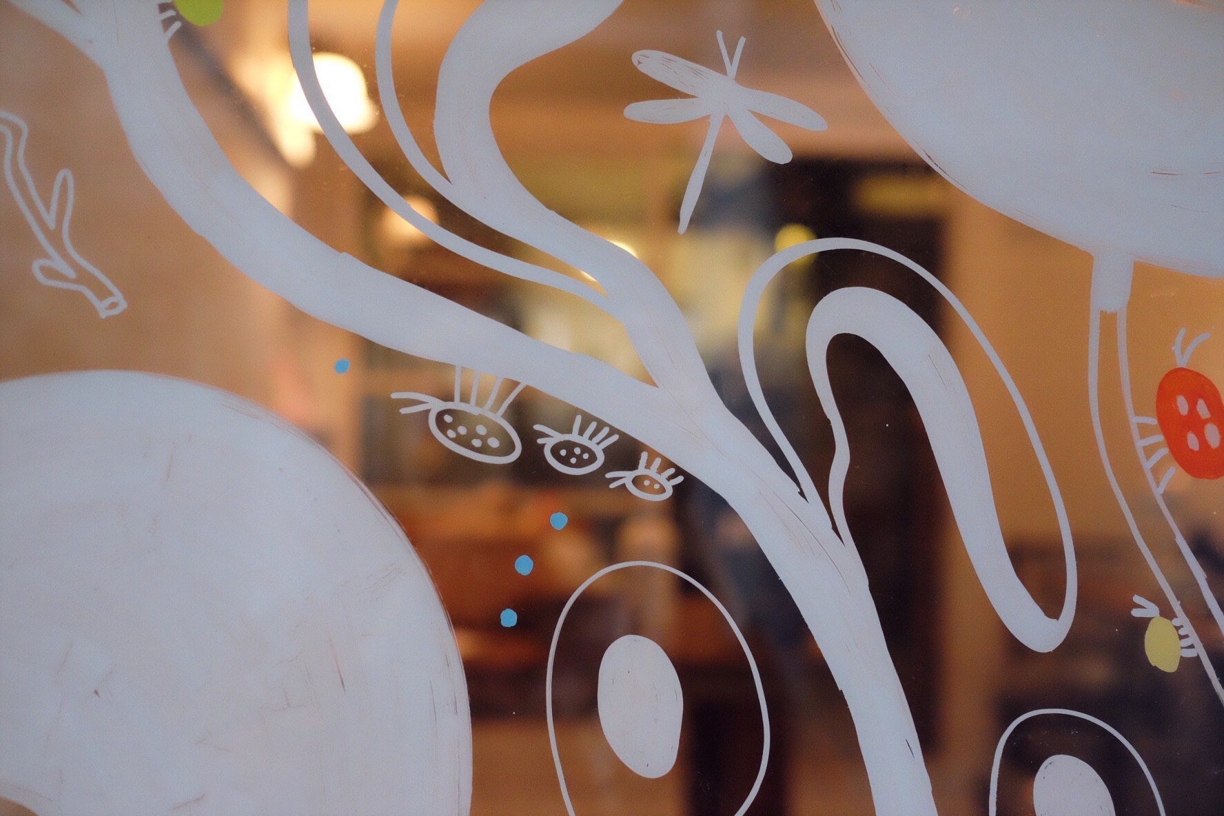 Terasaki Roji Cafe - Japan / Window Painting - Natalie Andrewson