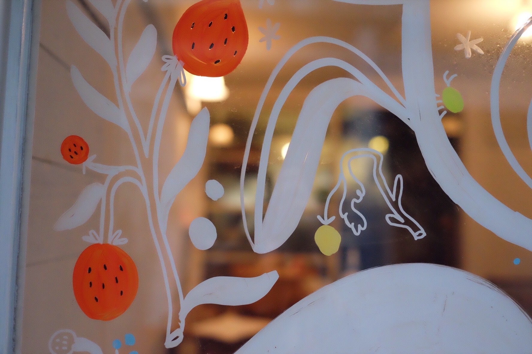 Terasaki Roji Cafe - Japan / Window Painting - Natalie Andrewson